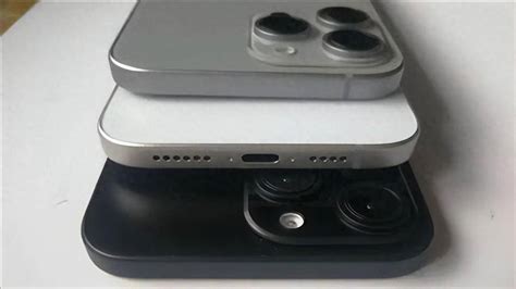 Iphone 16 Pro机模现身 新增了一颗实体按键 按钮 功能 颜色