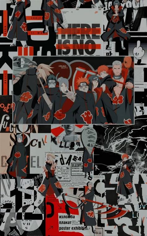 Download Akatsuki Cut Out Phone Art Wallpaper