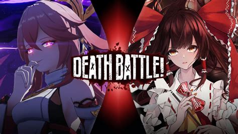 Yae Miko Vs Reimu Hakurei Genshin Impact Vs Touhou R