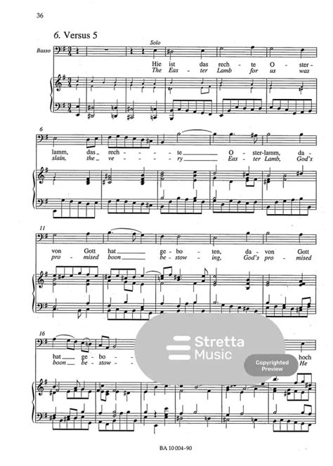 Christ Lag In Todes Banden Christ Lay By Death Enshrouded Bwv 4 From