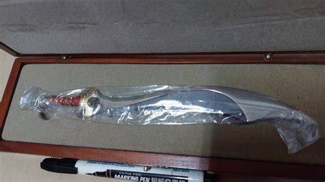 豆豆的二手書~模型刀 七武器系列~驚寂 實際拍攝刀未拆封 Yahoo奇摩拍賣