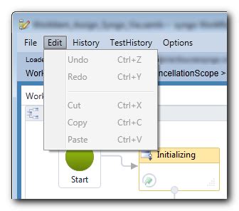 Wpf Binding Cut Copy Paste Commands To Rehosted Designer In Mvvm App