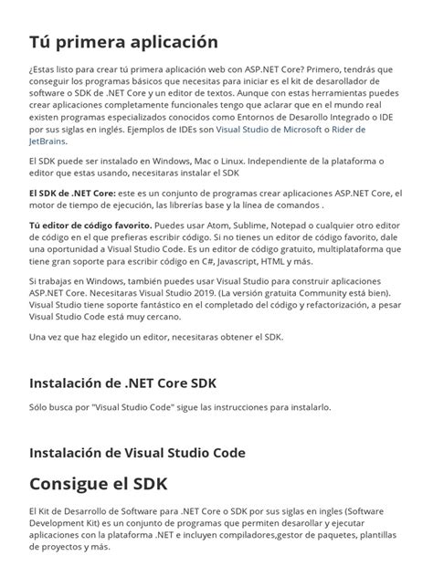 El Pequeño Libro De Asp Net Core Descargar Gratis Pdf Net