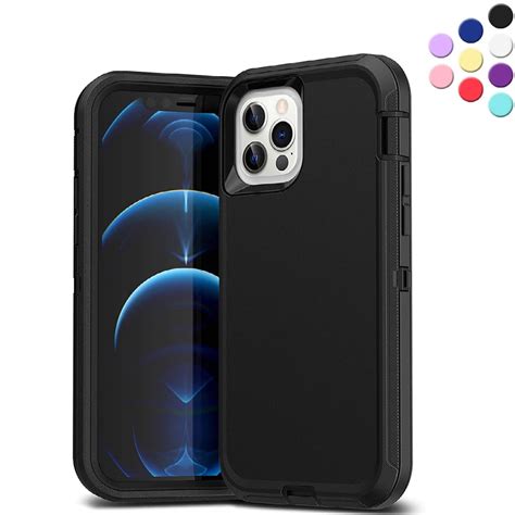 Entronix Heavy Duty Case For Iphone 1212 Pro Shockproof Shatter