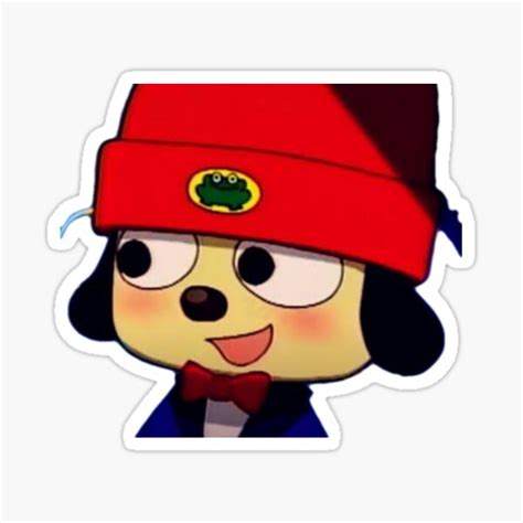 Parappa The Rapper Sticker For Sale By Lavastore12 Redbubble
