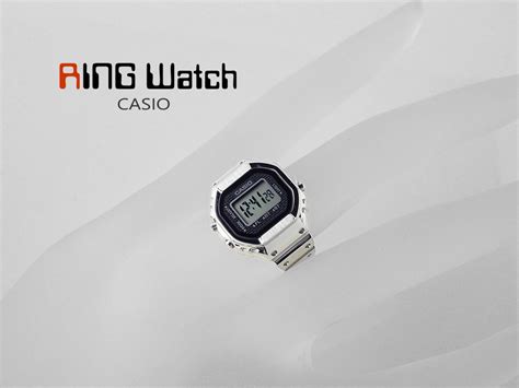 ＜ring Watch＞crw 001 1jr カシオウォッチ50周年記念 リングウォッチ 静岡の宝石・時計専門店 内山