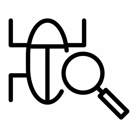 Bug Find Search Virus Icon Download On Iconfinder