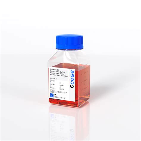 Ecose™ Cell Dissociation Buffer Enzyme Free Hanks Balanced Salt Solution Avam