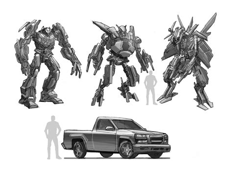 Transformers 2007 Video Game Concept Art Transformers News Tfw2005