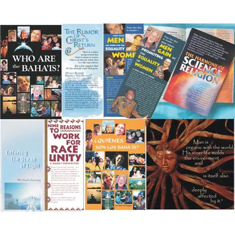 20 Bahai Pamphlet Sample Pack Bahai Resources