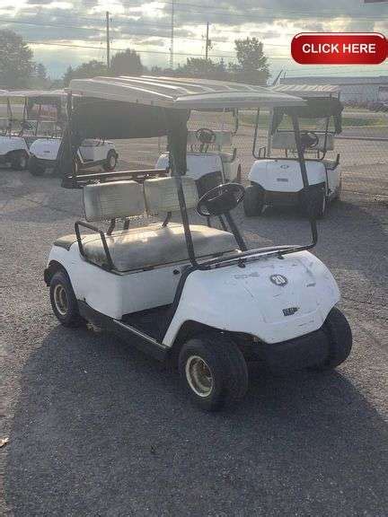Yamaha Gas Golf Cart Rideau Auctions