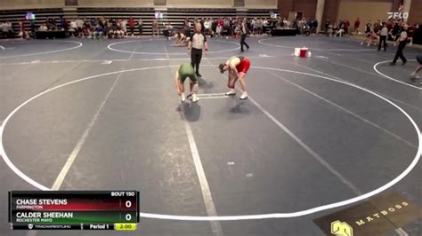152 Championship Bracket Champ Round 2 Chase Stevens Farmington Vs Calder Sheehan Rochester