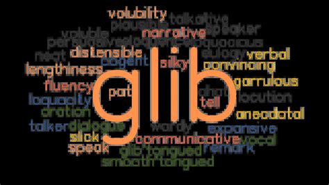 GLIB Synonyms And Related Words What Is Another Word For GLIB