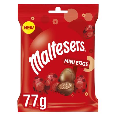 Maltesers Milk Chocolate Easter Mini Eggs 77g Tesco Groceries