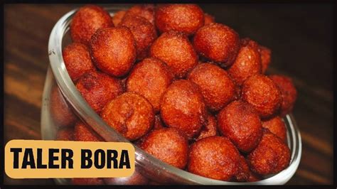 নরম তুলতুলে তালের বড়াতাল পিঠাtal Pithataler Bora Recipetaler Pitha