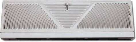 Shoemaker 875 15 37377x15 Baseboard Diffuser White