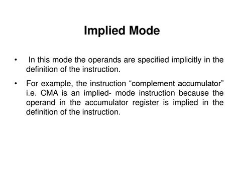 Addressing Modes In Cs Powerpoint Slides Learnpick India