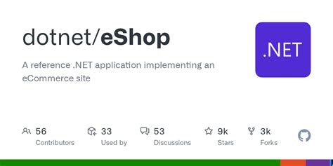 Github Dotnet Eshop A Reference Net Application Implementing An Ecommerce Site