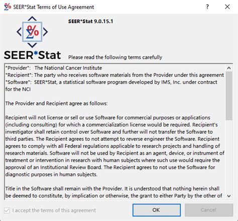 DialogAppTermsOfUse Png SEER Stat Help System