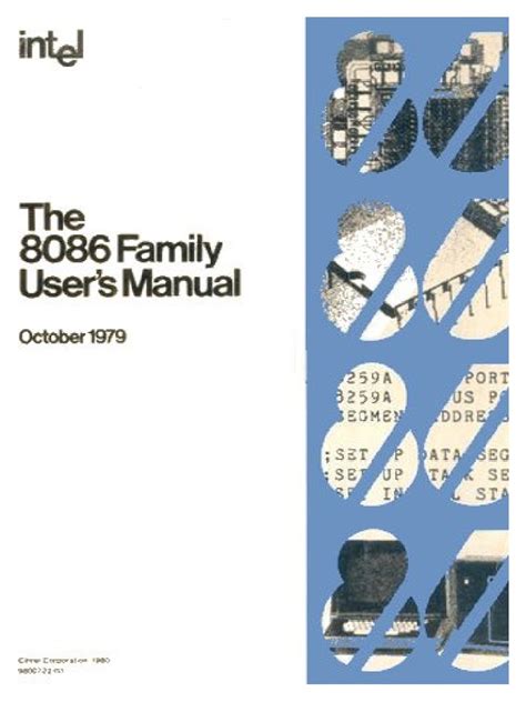 Intel 8086 Microprocessor Manual Pdf Inputoutput Central