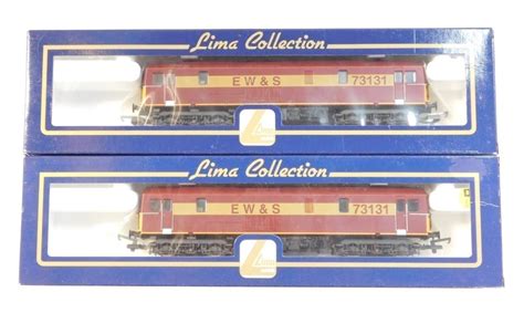 Lima Models Oo Gauge Class 73 Locomotives 73131 Ews Livery Boxed 2