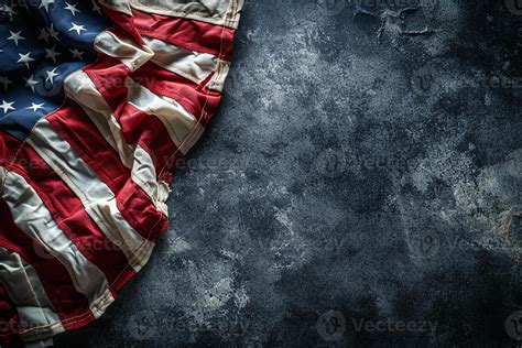 Ai Generated Happy Veterans Day Concept Made From American Flag And The
