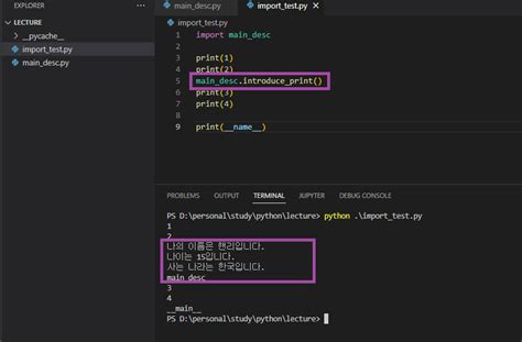 [python] if name main