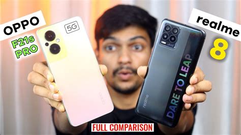 Realme 8 Vs Oppo F21s Pro 5g Speed Test And Full Comparison Sd 695