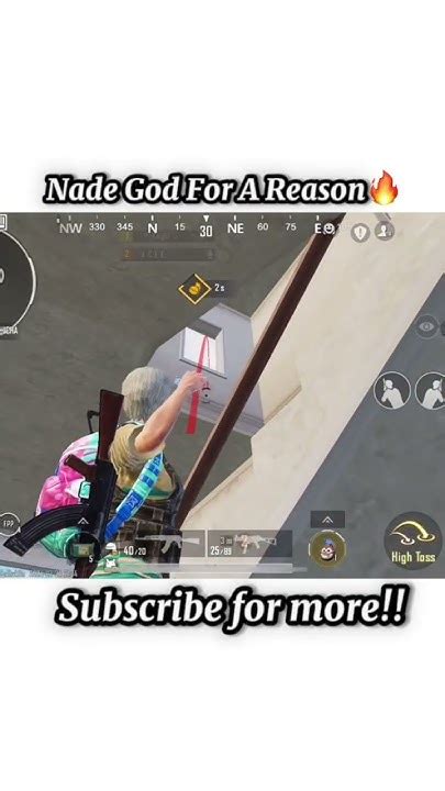 Nade God For A Reason🔥😱 Bgmi Pubgmobile Shorts Shortsfeed Viral