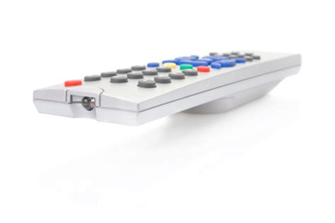 Tv 리모컨을 흰색 바탕에 그림자와 0명에 대한 스톡 사진 및 기타 이미지 0명 단일 객체 리모콘 Istock