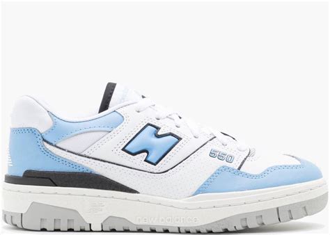 New Balance 550 White Carolina Blue Hype Clothinga