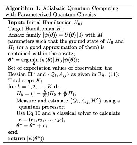 Adiabatic Quantum Computing With Parameterized Quantum Circuits · Issue