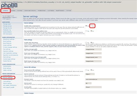 Solved Phpbb Gzhandler Compression Error Up And Running Inc Tech How