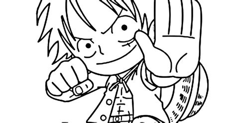 رسومات انمي للتلوين للطباعة لوفي للاولاد