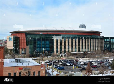Denver Co Usa Feb 12 2022 Ball Arena Is An Arena Facility That