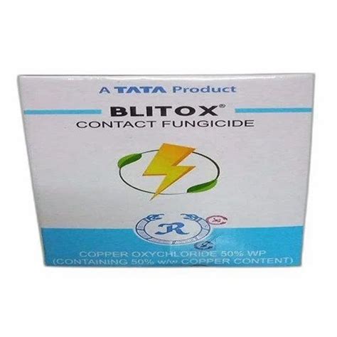 Form Powder Tata Blitox Contact Fungicide Copper Oxychloride 50 Wp