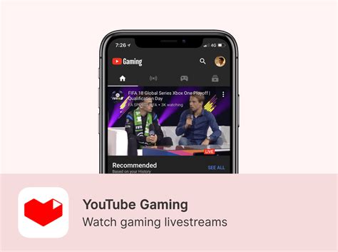 Youtube Gaming App Watch Gaming Livestreams Ui Sources