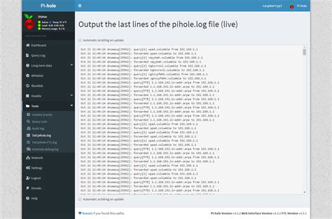 Pi Hole Not Working Anymore Screenshots Rpihole