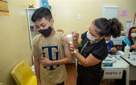Manaus Está Sem Doses De Vacina Contra A Covid Para Crianças De 5 A 11