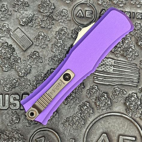 Microtech Hera Ii Mini Recurve Purple Stonewash Standard 1705m 10pu