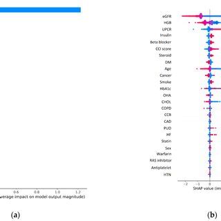 Feature Importance Plot A And SHAP Summary Plot B Of The Top Download Scientific Diagram