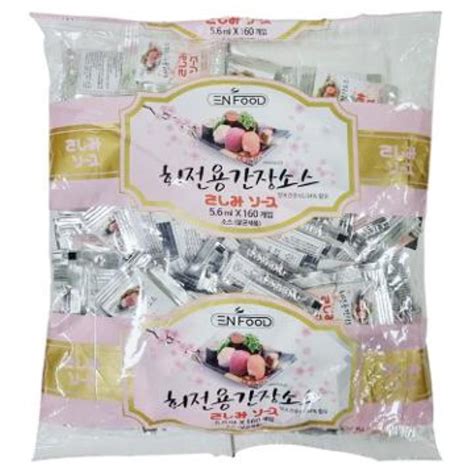 미니회전용간장소스 56mlx160입㈜이엔푸드 배민스토어