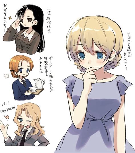Darjeeling Cannot Choose Between Even Just Three From Her Armada Of Ships Rgirlsundpanzer