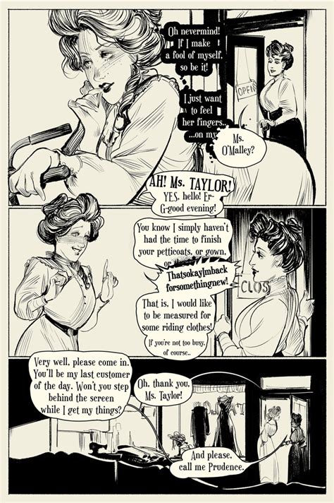 Rule 34 Black And White Blush Comic Edwardian Freckles Gibson Girl