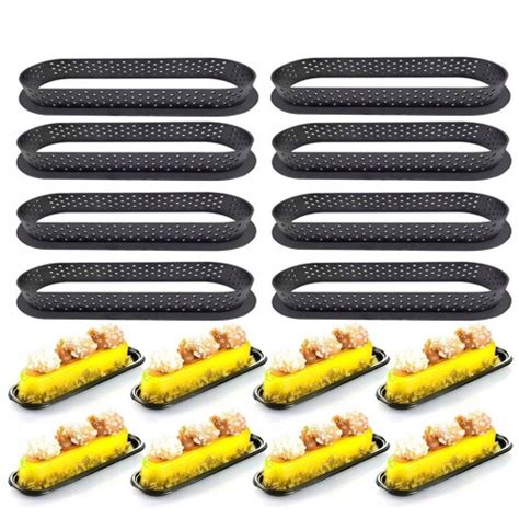 RANT PERFOROWANY DO TARTALETEK TARTY 8cm 8szt Foremki Tartaletki 6