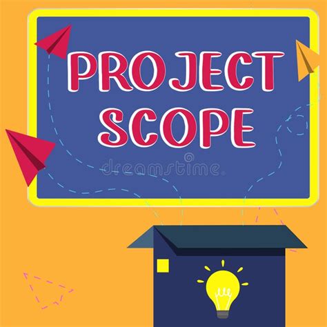 Writing Displaying Text Project Scope Business Overview Evaluation Of Work Efforts A Product