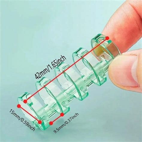 20pcs Loose Leaf Binder Ring Opening Ring Loose Leaf Paper Clip Ring