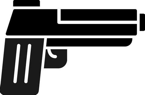 Gun Vector Icon 31013950 Vector Art At Vecteezy