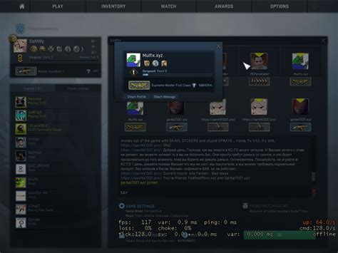 Wtf Is Happening Cs Go They Filling My Lobby Like These Who Are They R Csgo