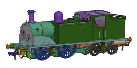 Caledonian Railway Class 439 No 419 Sanddr 150th Cavalcade Dark Lined Blue Locomotion Models